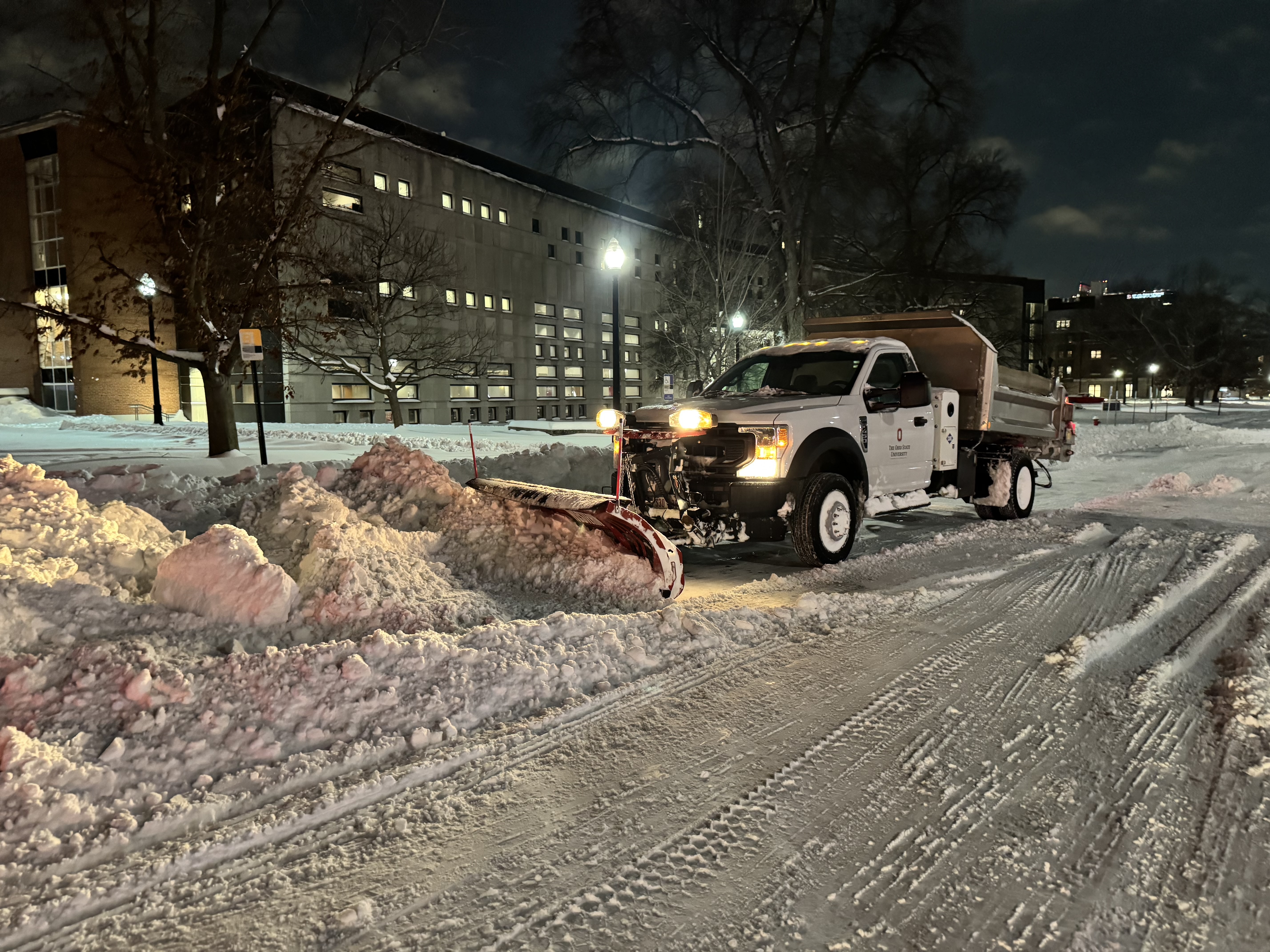 Slideshow: FOD Operations Crews Clear Campus During Winter Storm Fern ...